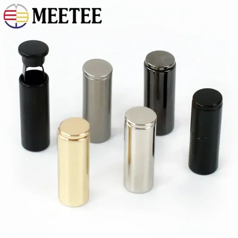 20/50Pcs Drawstring Ends Stopper Button Metal Cord End Lock Cap Hanging ...