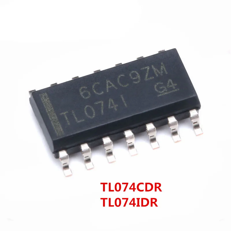 10PCS TL074CDT TL074IDR TL074I SOP14 TL074 SOP TL074C SMD 074C TL074CDR ...