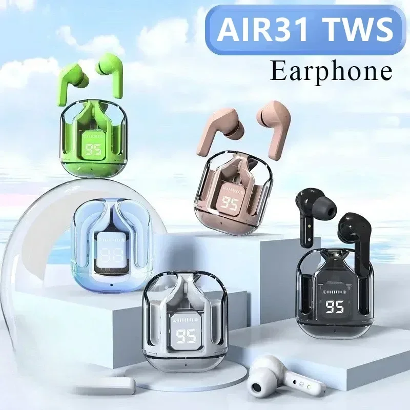 T2 Wireless Mini Earbuds LED Power Digital Display TWS Wireless Headset ...