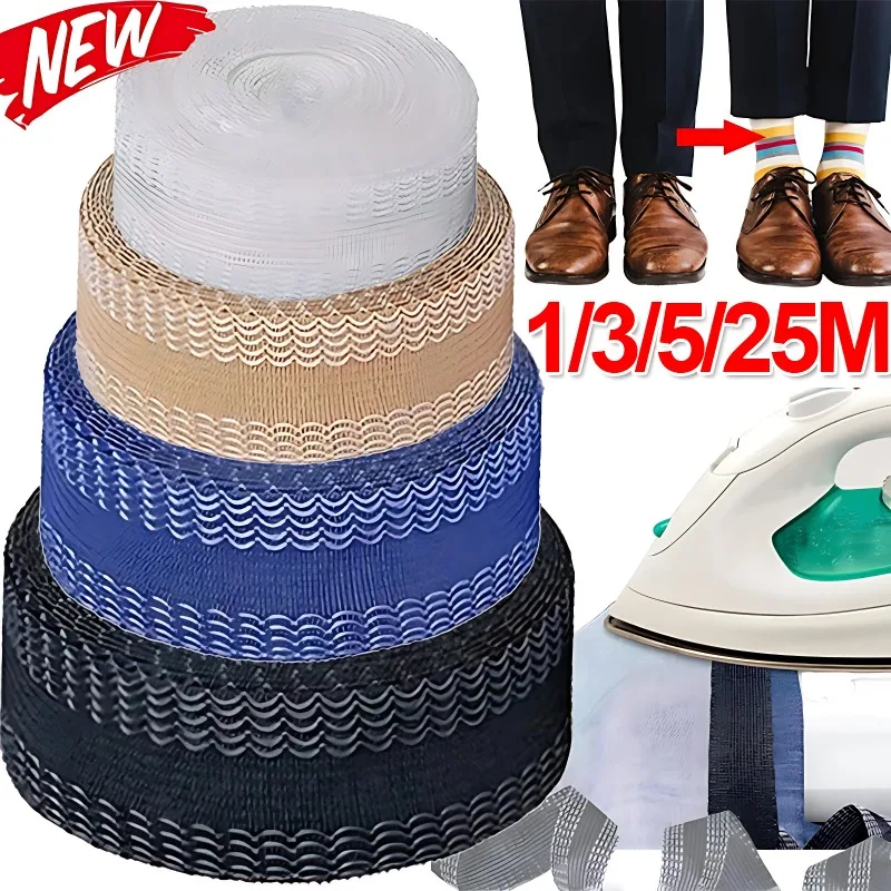 25M-Self-Adhesive-Pant-Paste-Tape-Repair-Trousers-Patch-Pants-Edge ...