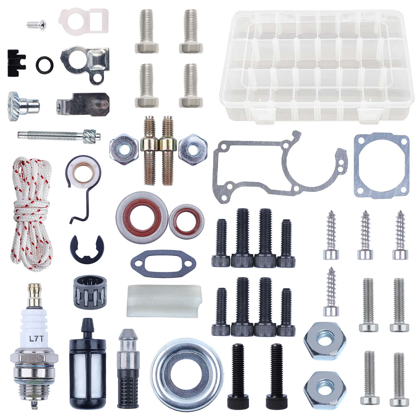 Bolts-Bar-Nut-Stud-Screws-Hardware-Kit-for-Stihl-MS260-MS360-MS440 ...