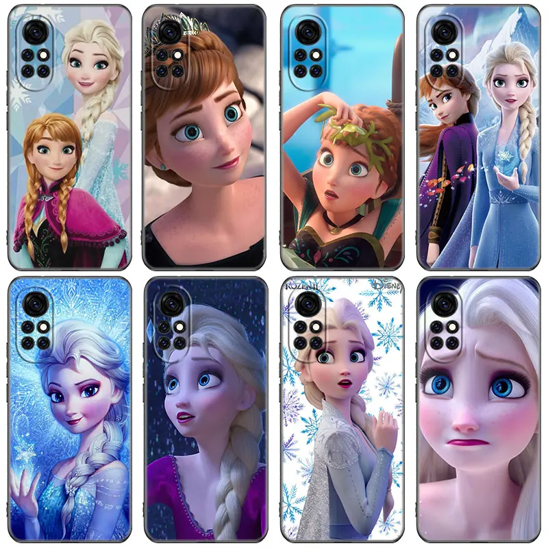 Frozen Princess Beauty Elsa Phone Case For Huawei Nova 8 9 5T Y60 Y90 ...