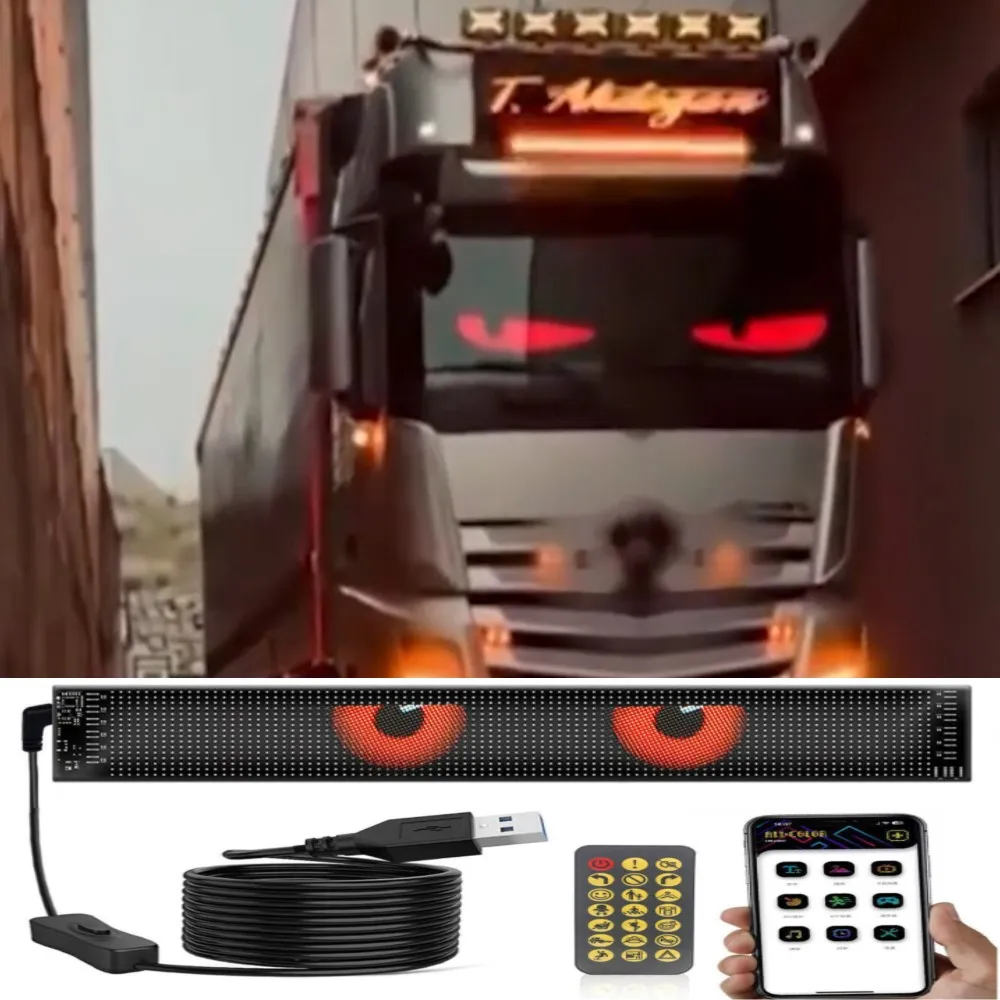 Car-Flexible-LED-Panel-USB-5V-Matrix-Pixel-Panel-RGB-Flexible-LED ...