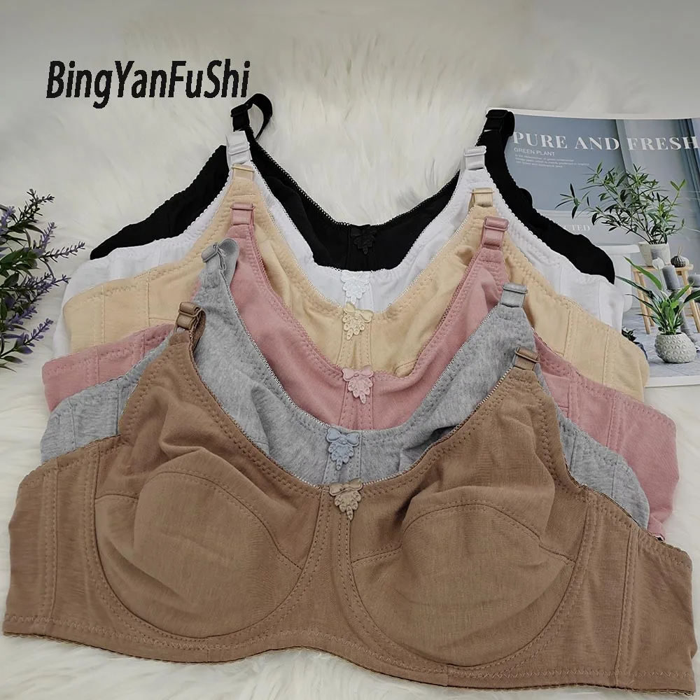 Women-Solid-Bras-pure-color-Underwire-Bra-Sexy-Lingerie-Plus-Size ...