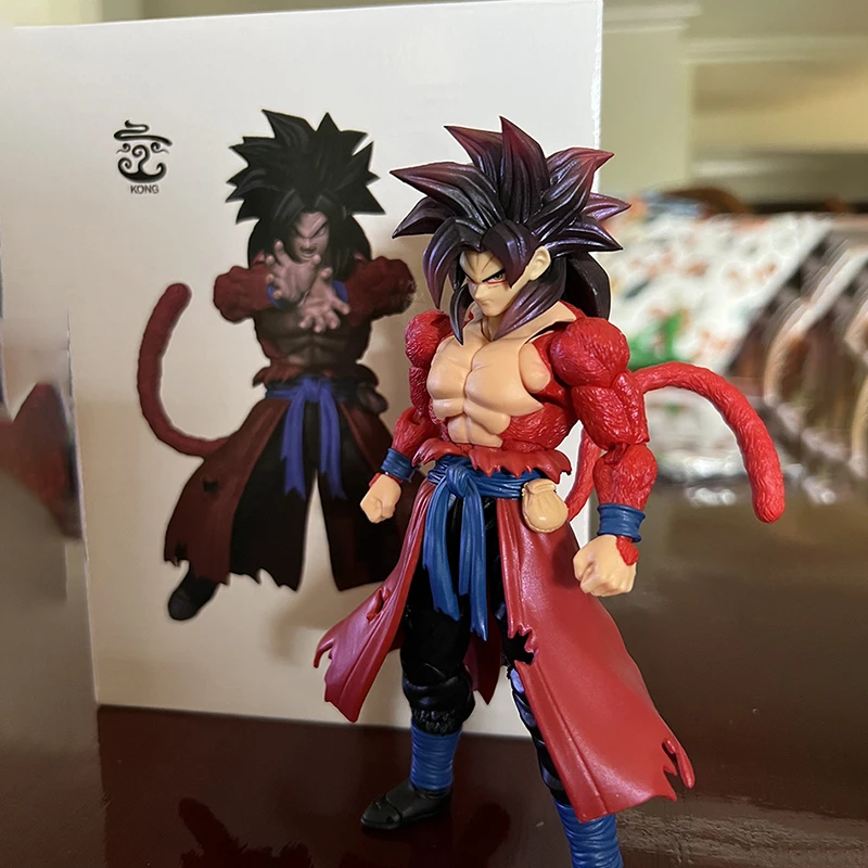 Figuras de acción de Son Goku Xeno, juguetes de Dragon Ball Z Kong ...