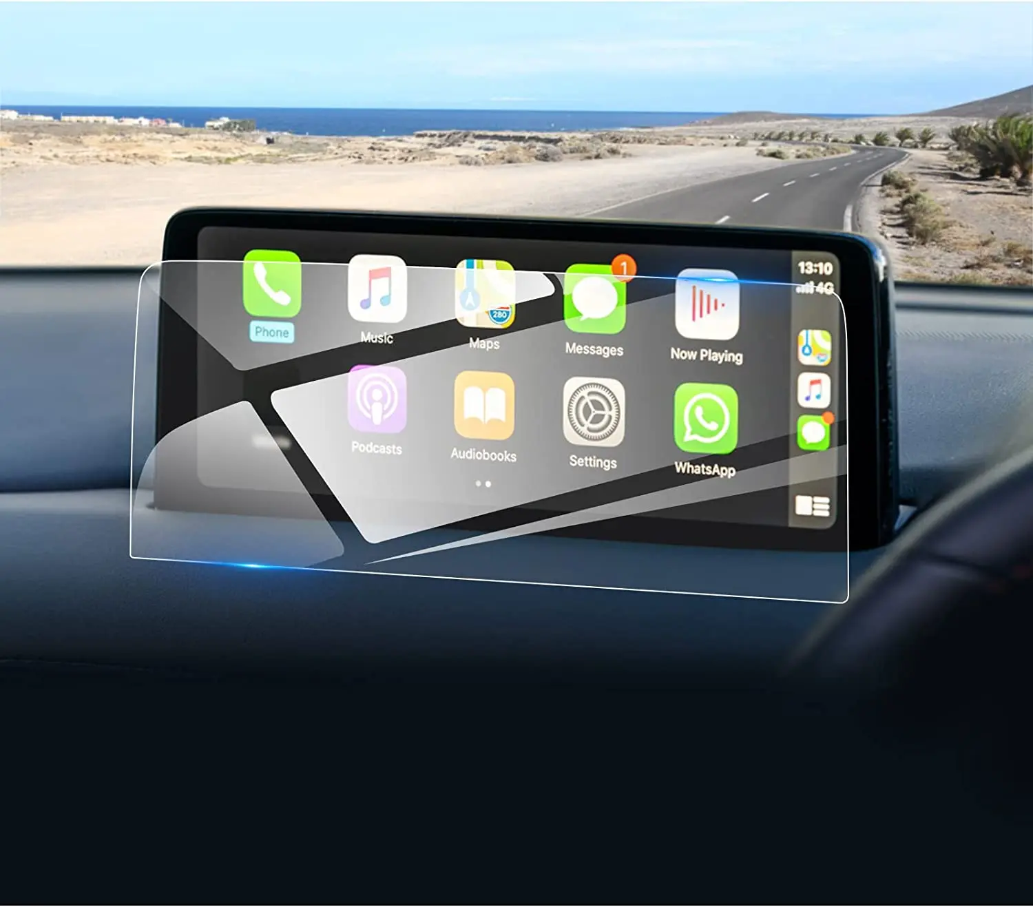 Tempered-glass-screen-protector-film-For-Mazda-CX-9-CX9-2021-2022-2023 ...