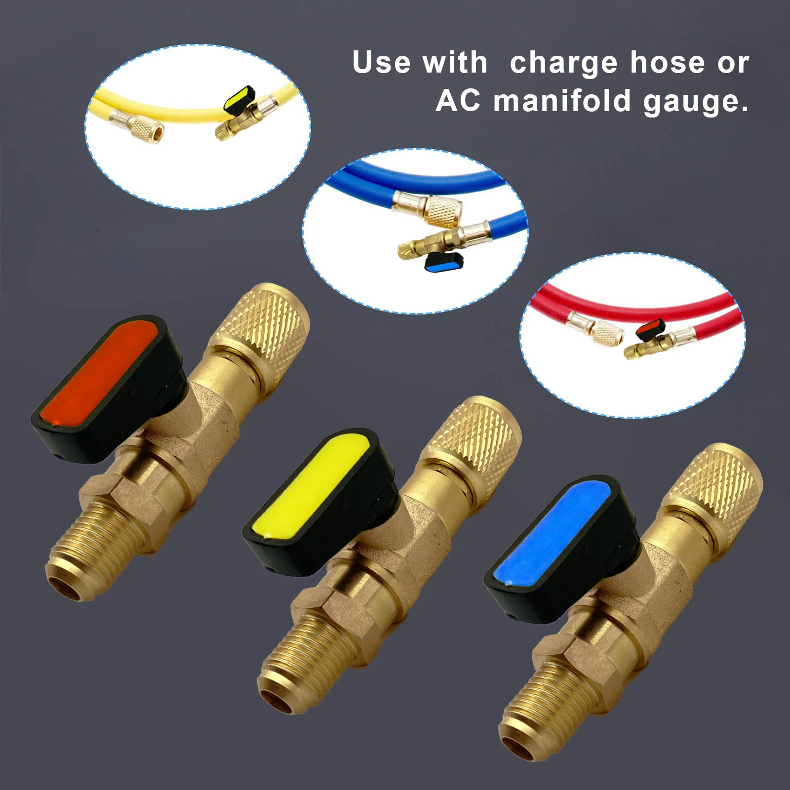 Air-Conditioning-Refrigerant-Ball-Valve-1-4-SAE-Straight-Shut-Off-Valve ...