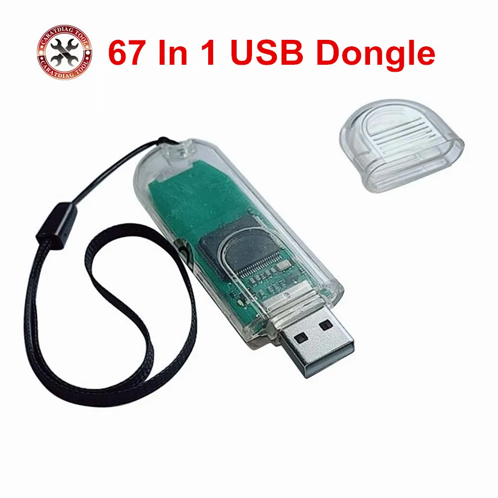 2023 ECU Programador USB Dongle 67 Módulos FLASH ECU USB Dongle Chip ...