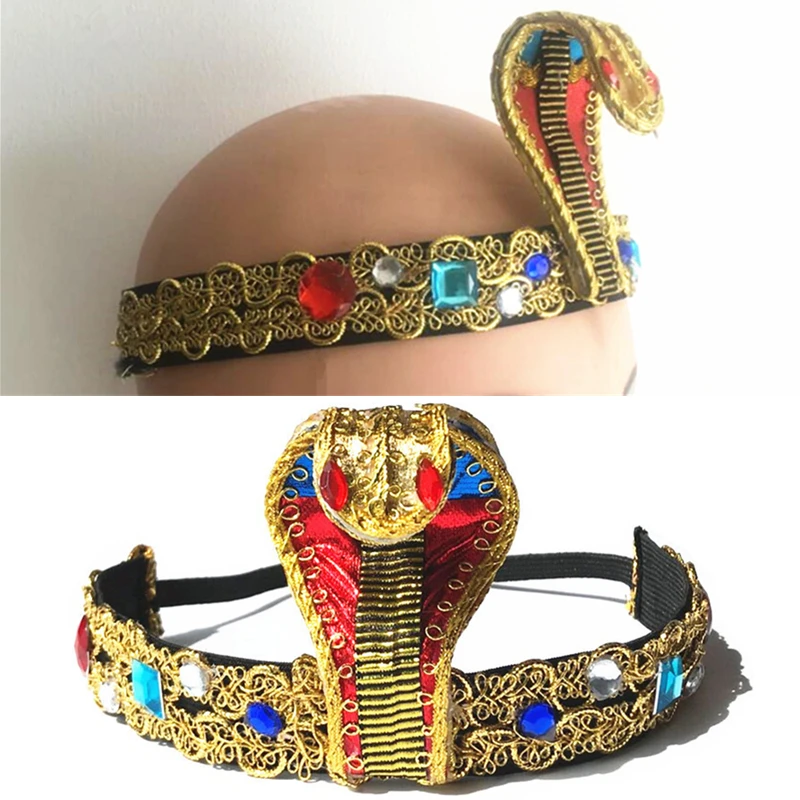 Corona-de-serpiente-de-la-reina-egipcia-para-adultos-diadema-de-Cosplay ...