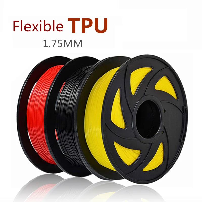 3D-Printer-TPU-Flexible-Filament-Black-Blue-Red-Elastic-For-Flexible ...