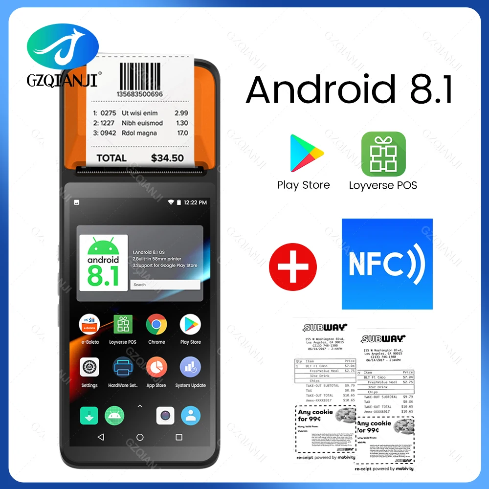 Terminal-port-til-Android-POS-com-conta-de-58mm-impressora-port-til ...