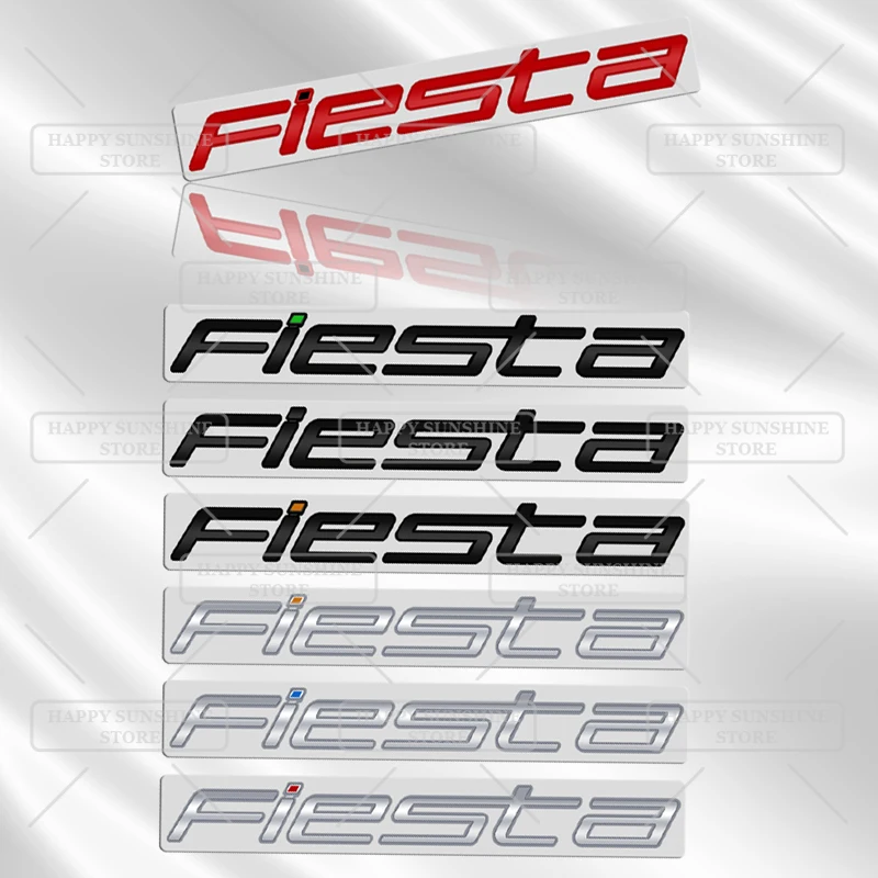 3D Metal For Ford Fiesta Mk8 Rear Tailgate Boot Badge 2017-2021 Car ...