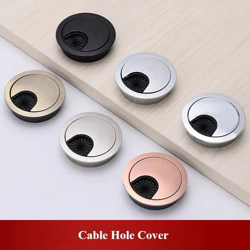 1Pcs Desk Wire Hole Cover Base 50/53/60mm Computer Desk Table Grommet ...
