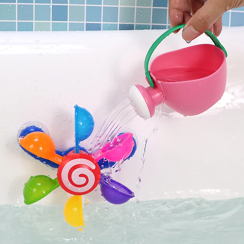 Baby-Bathing-Windmill-Rotary-Table-Boys-and-Girls-Bathtub-Children-Bath ...