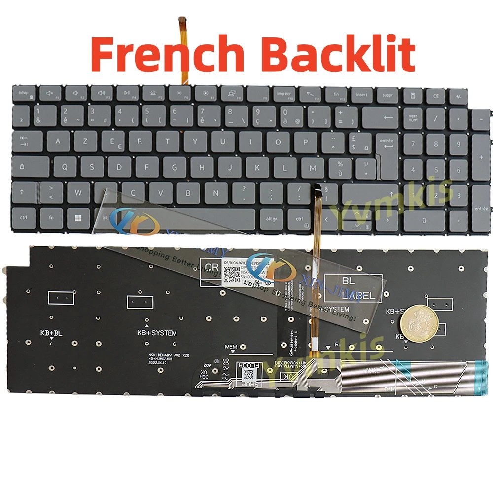 3510 Keyboard for Dell Latitude 3510 P101F Inspiron P90F P102F P85F ...
