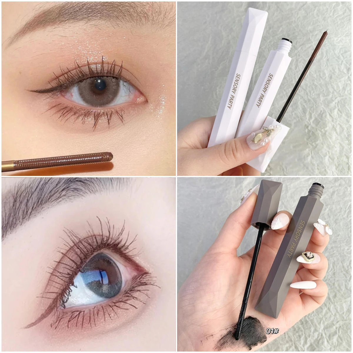 4D-Curling-Thick-Mascara-Ultra-Fine-Eyelashes-Long-Mascara-Metal-Screw ...
