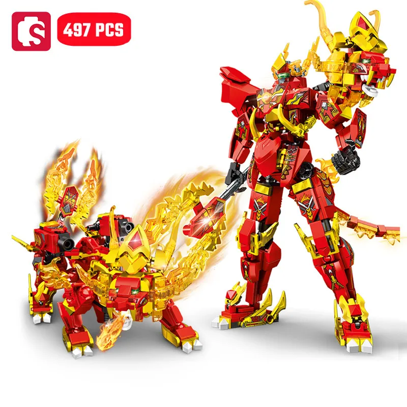 SEMBO-497pcs-Animal-Transforming-Mecha-Assemblage-Building-Blocks-MOC ...