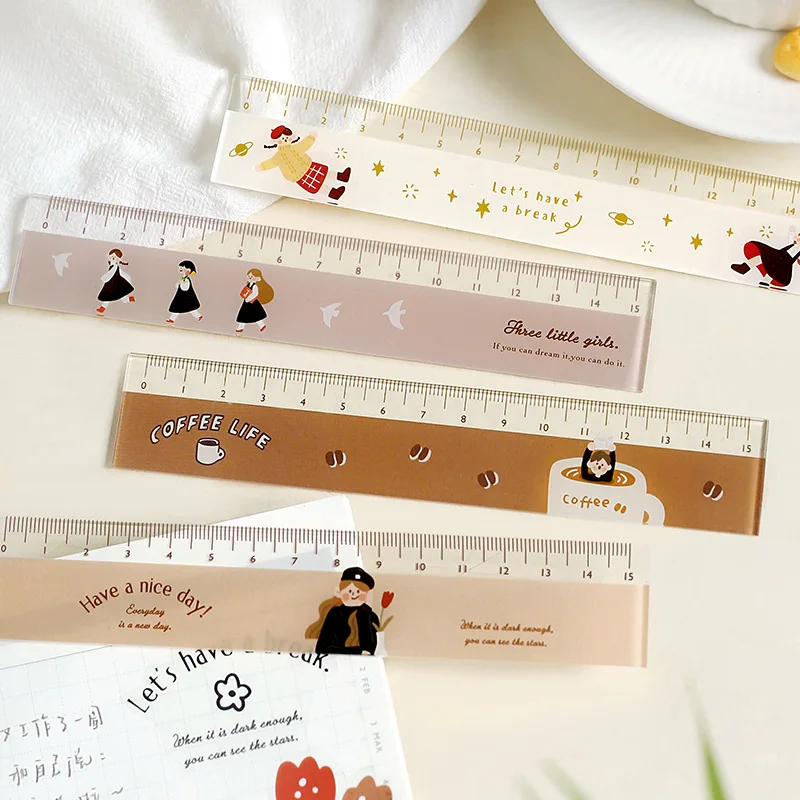 Korean School Supplies | Korean Cute Ruler | School Cute Ruler | Cute ...