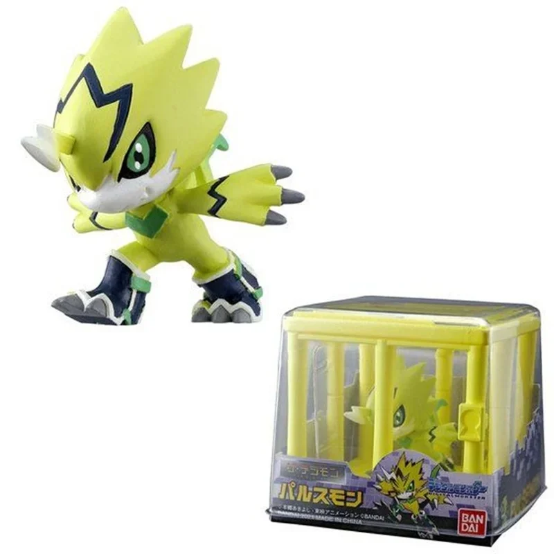 Figura de anime Digimon original de Bandai Pulsemon Bulkmon Shokugan ...