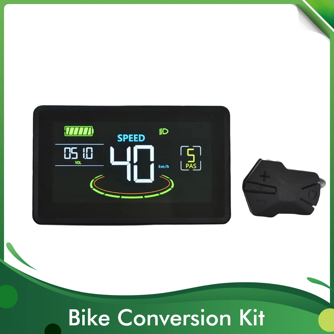 H6C-Electric-Bike-Colorful-LCD-Display-Meter-24V-60V-SM-Waterproof ...