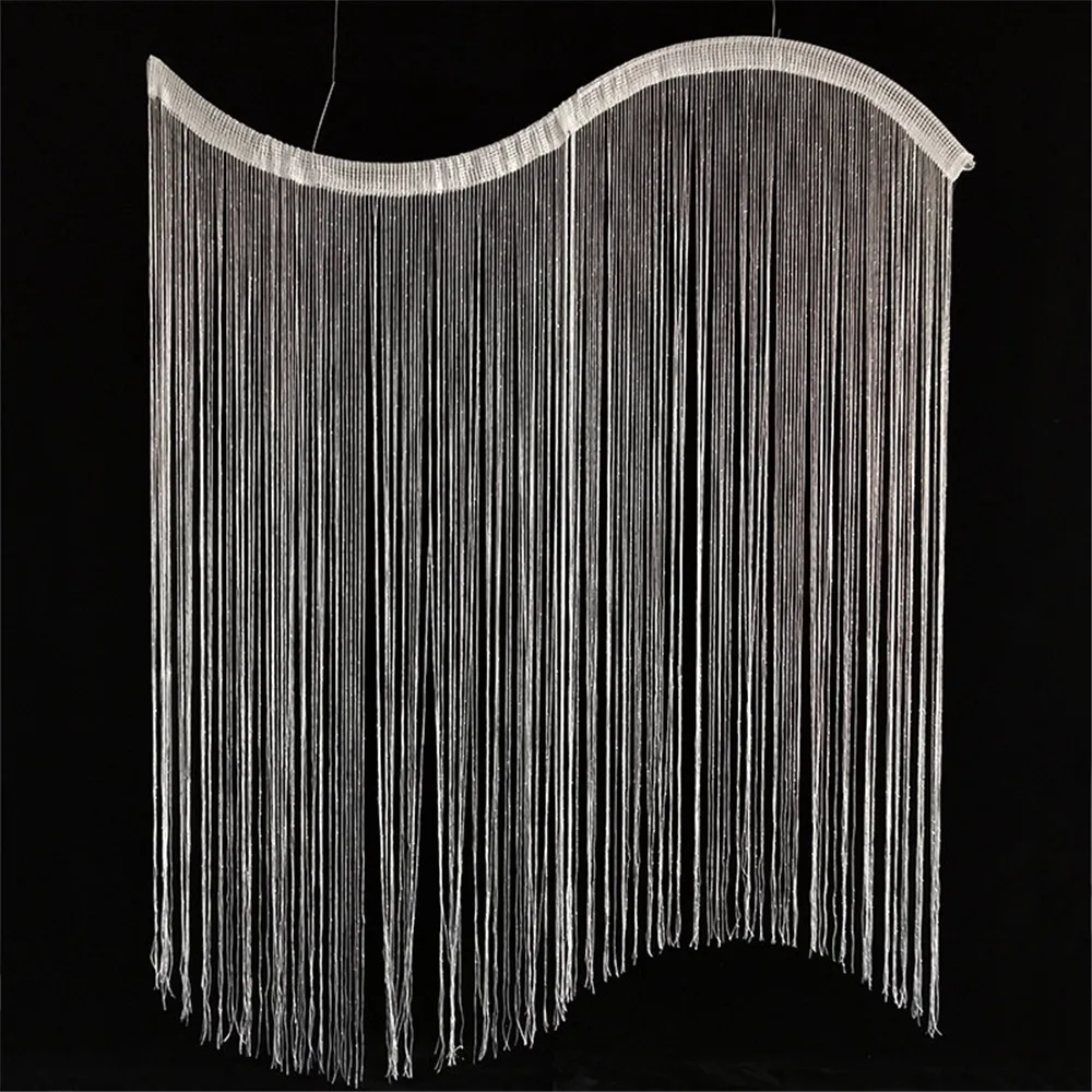 S-shaped-Line-Curtain-for-Wedding-Ceiling-Hanging-Road-Lead-Decoration ...