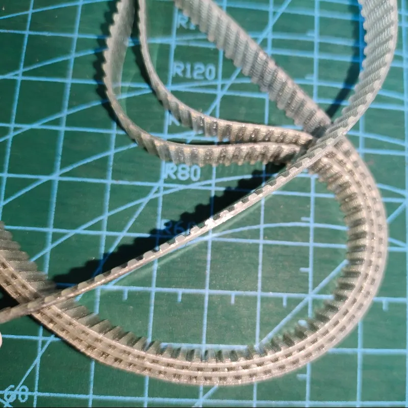 2Pcs-T5-Timing-Belt-250-255-260-265-270-Width-10mm-PU-Steel-Wire-Cogged ...