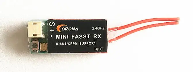 Corona R820FA S.BUS CPPM Dual Antenna Mini FASST Receiver for Kingkong ...