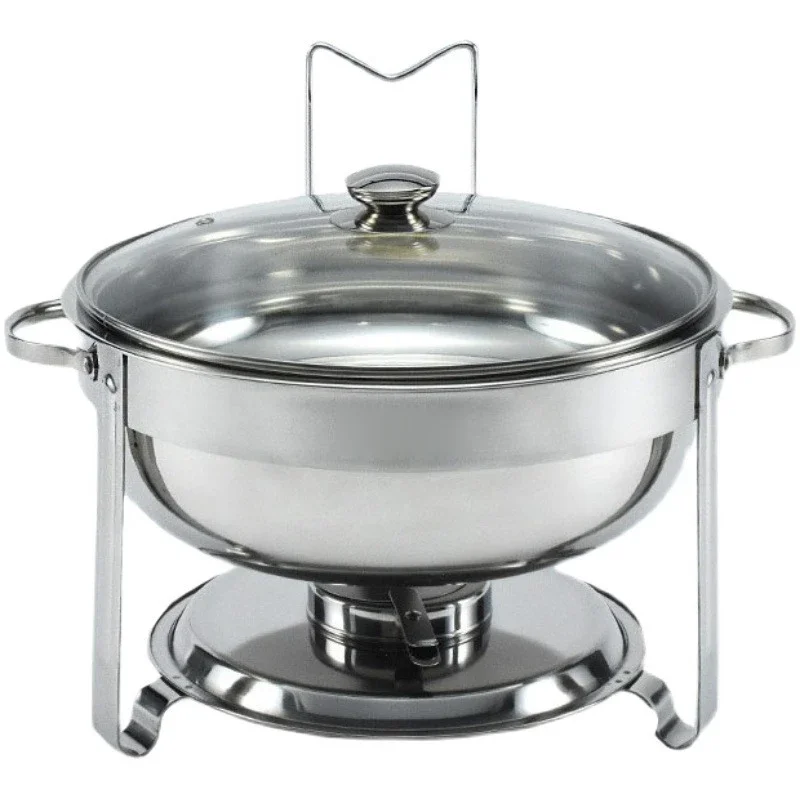 Electric heating Buffet furnace Hotel Restaurant Pots Stainless steel ...