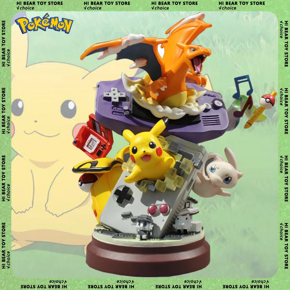20cm-pokemon-Pikachu-Anime-Figure-Pikachu-Game-Machine-Model-Gameboy ...