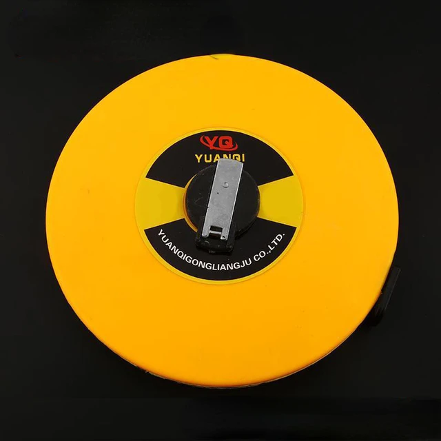 20M 30M 50M Tape Measure Metric Circular Glass Fiber Leather Tape ...