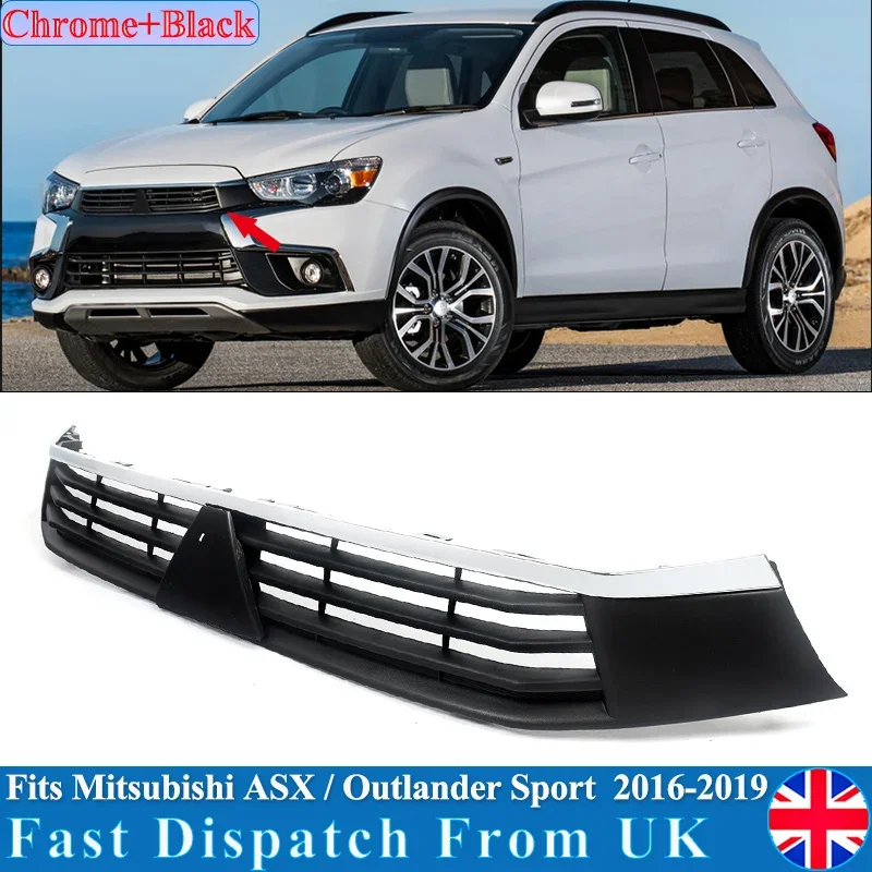 ASX-RVR-For-Mitsubishi-Outlander-Sport-ASX-RVR-Front-Bumper-Upper-Grill ...