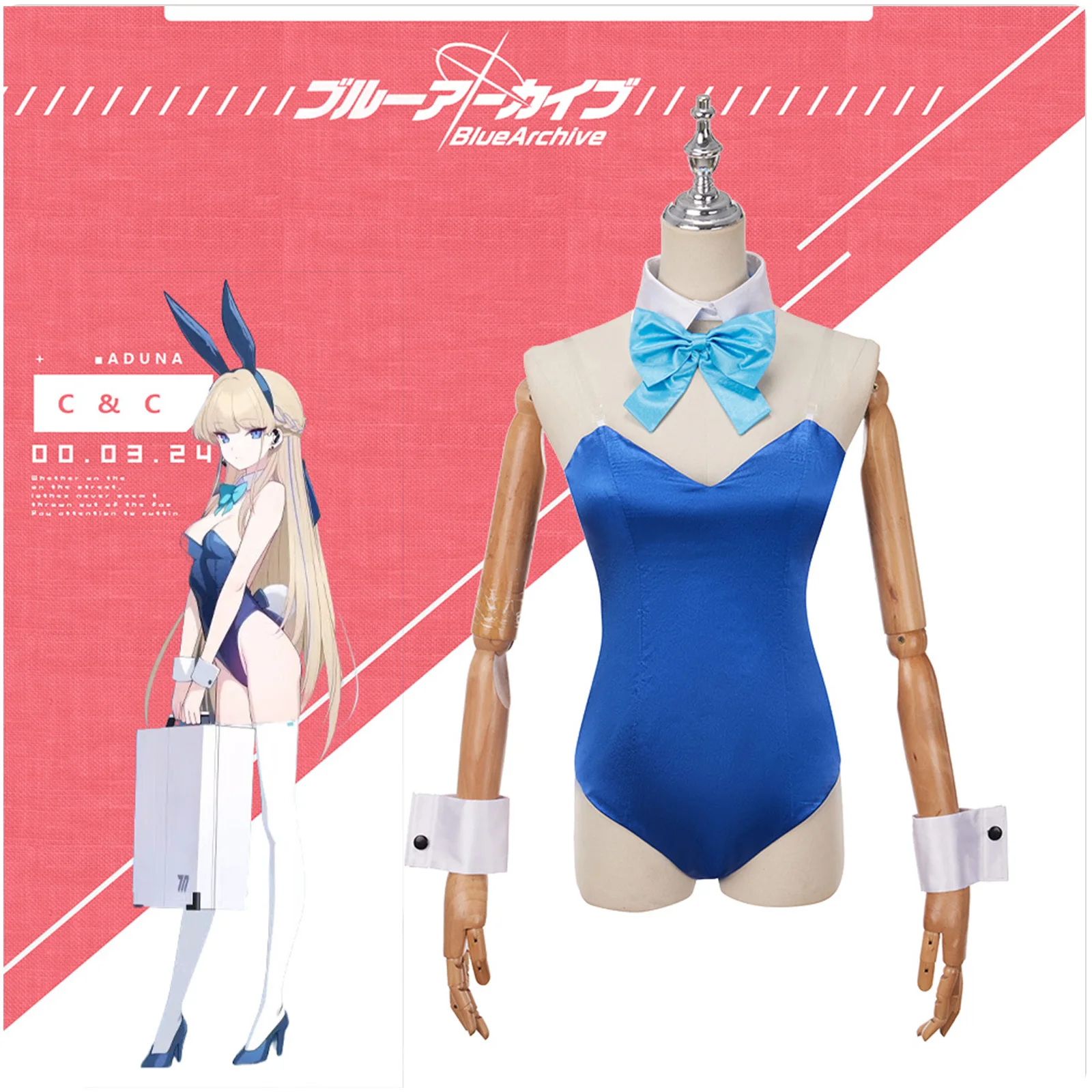 Game-Blue-Archive-Asuma-Toki-Itinose-Asena-Cosplay-Costume-Bunny-Girls ...