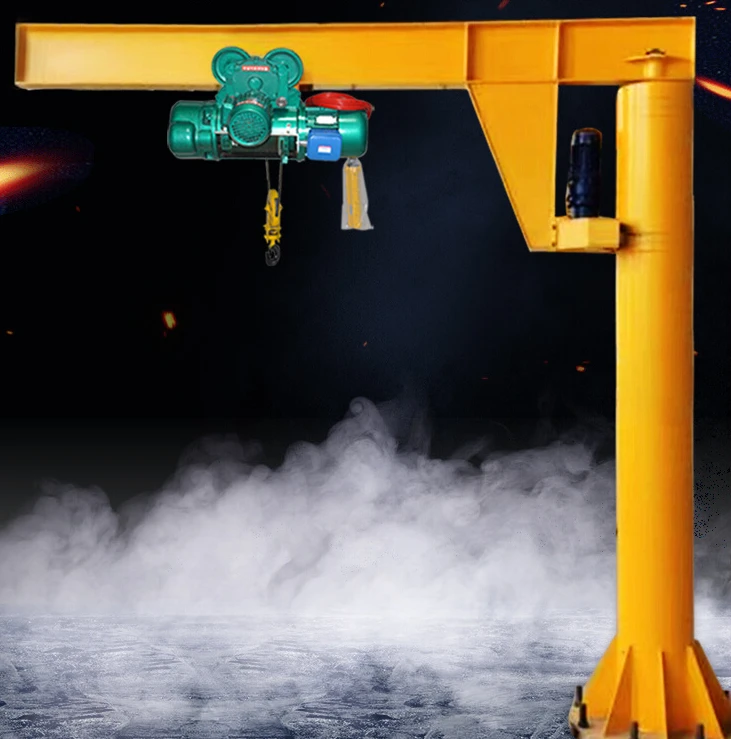 Column-type-jib-crane-electric-rotary-manual-small-mobile-gantry-2-ton ...