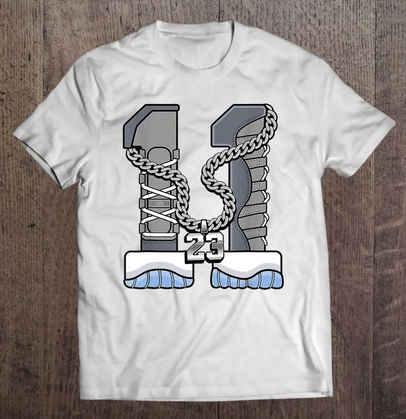 Cool Grey 11S Tee To Match Number 23 Drip 11 Court Grey T Shirt For Men ...