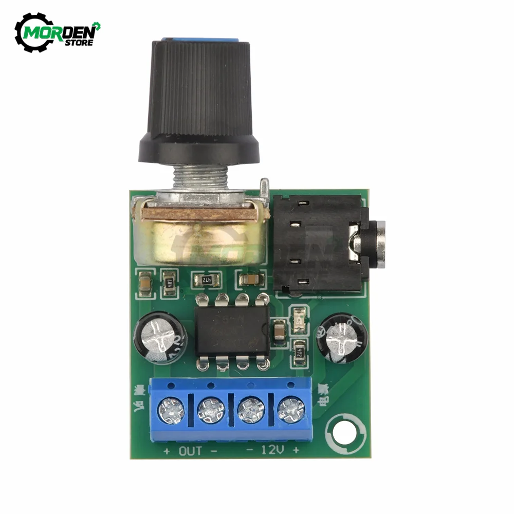 LM386 Upgrade 10W Audio Amplifier Board Mono 3.5mm DC 3-12V Volume ...