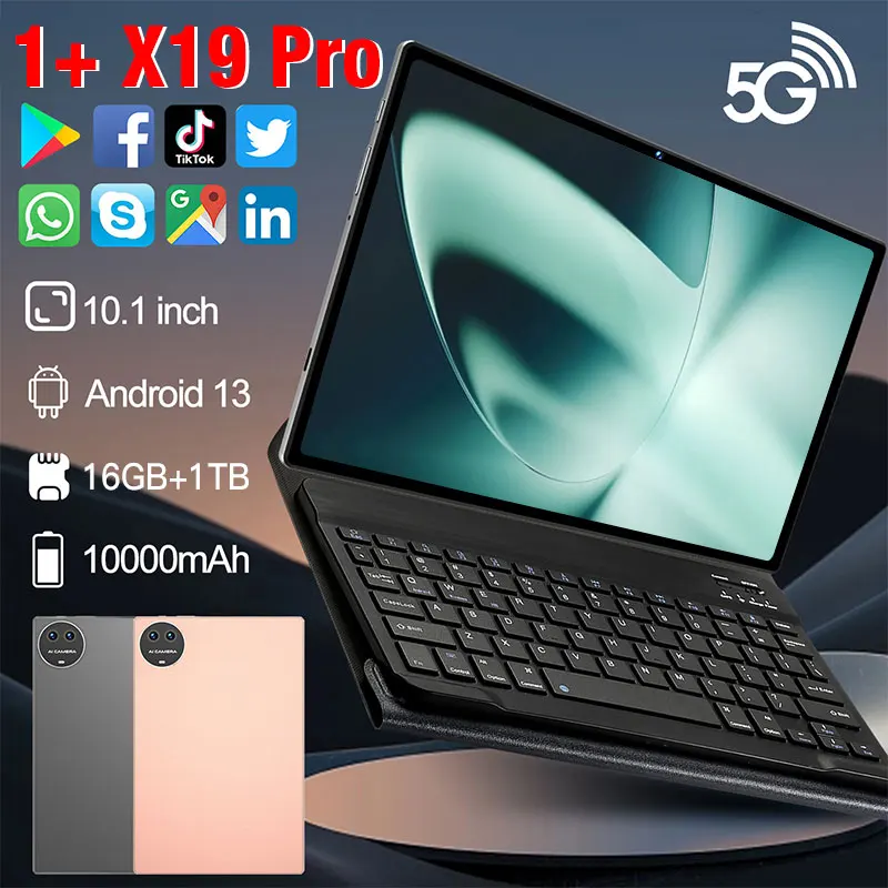 Tablet-One-Plus-X19-Pro-Android-16GB-1TB-10-1-10000mAh-5G-Cart-o-Dual ...