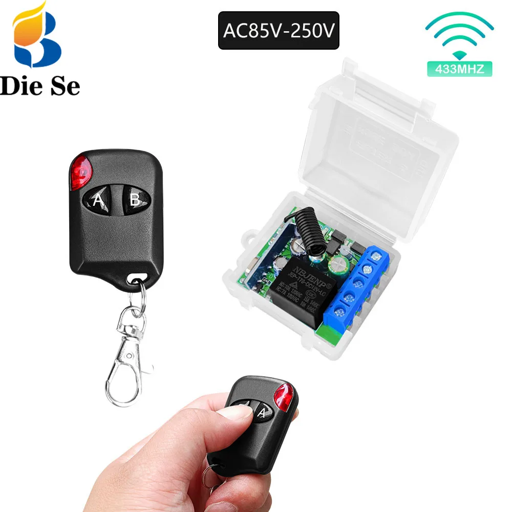 RF-433-Mhz-Universal-Wireless-Remote-Control-Switch-110V-220V-230V-Mini ...
