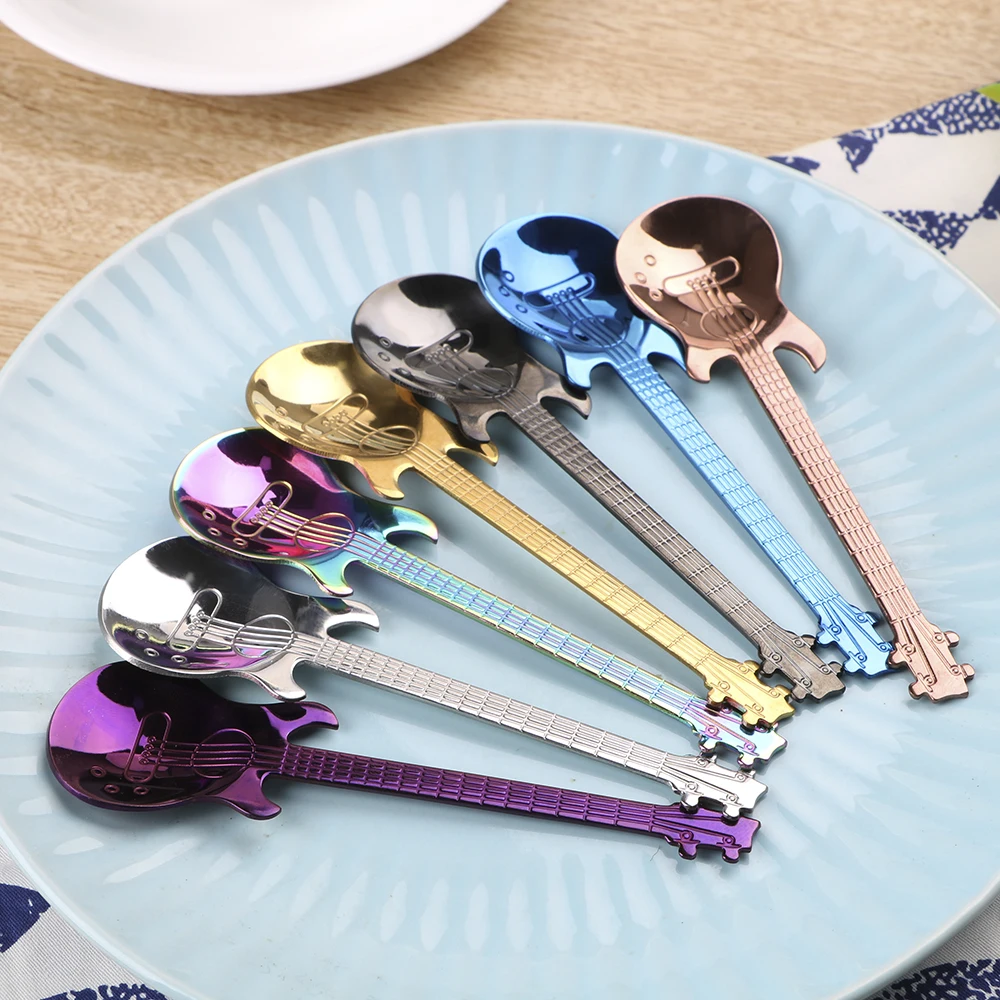 Cuchara-peque-a-de-acero-inoxidable-con-mango-largo-para-aperitivos ...