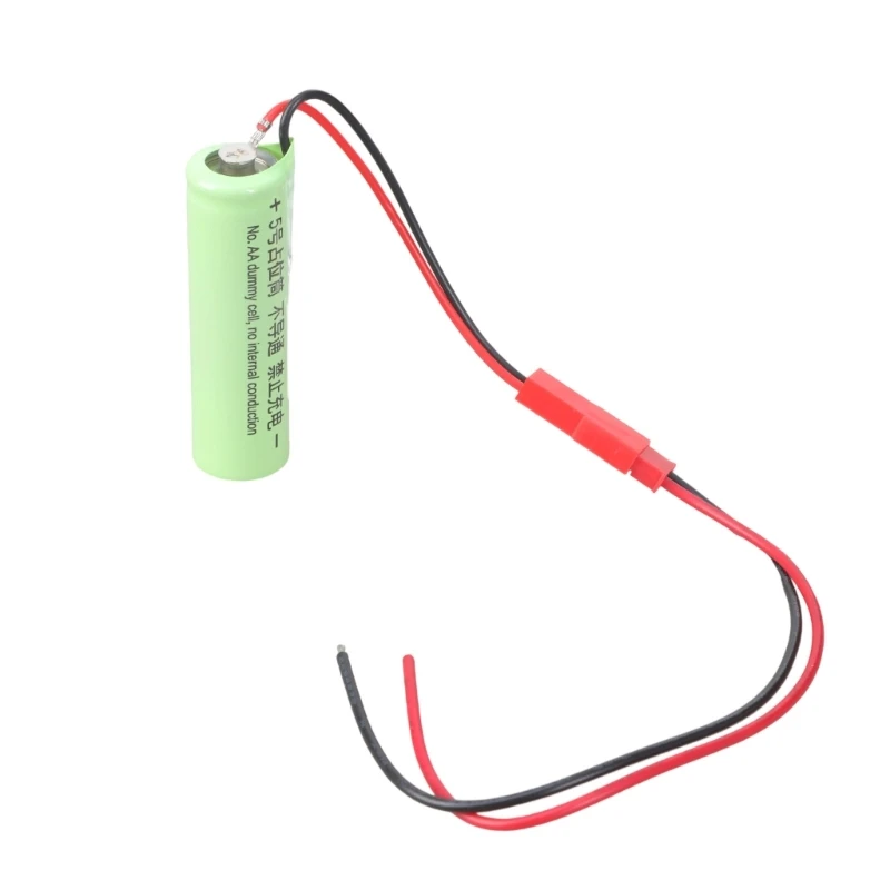 1set AA Dummy Fake Battery Shell Placeholders with JST Plug male and ...