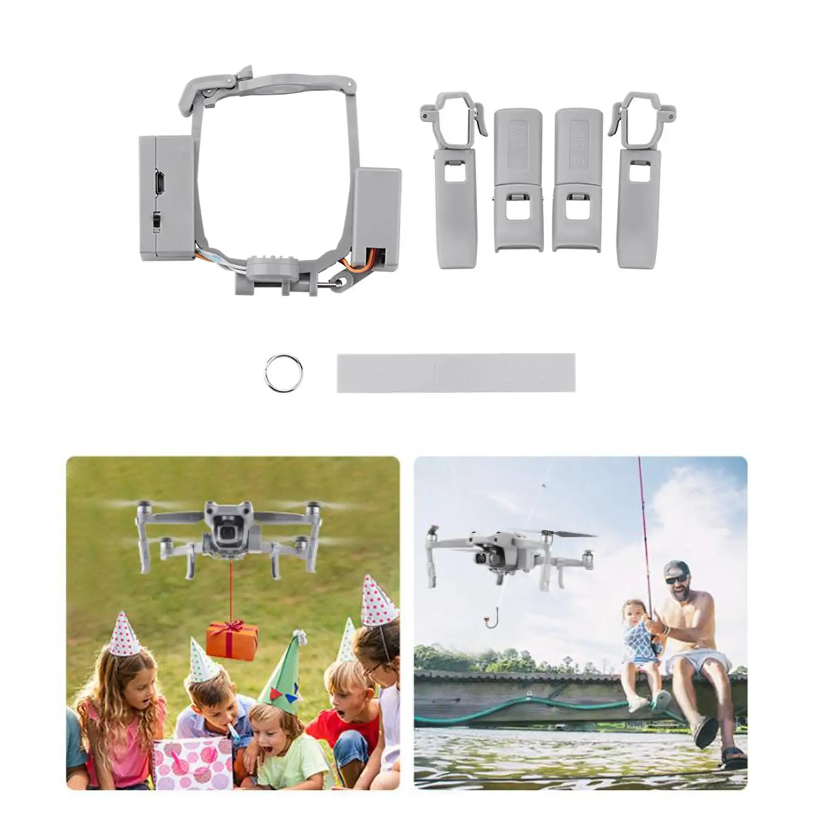 Drone-Airdrop-System-Landing-Pad-Drone-Fishing-Line-Release-and-Drop ...