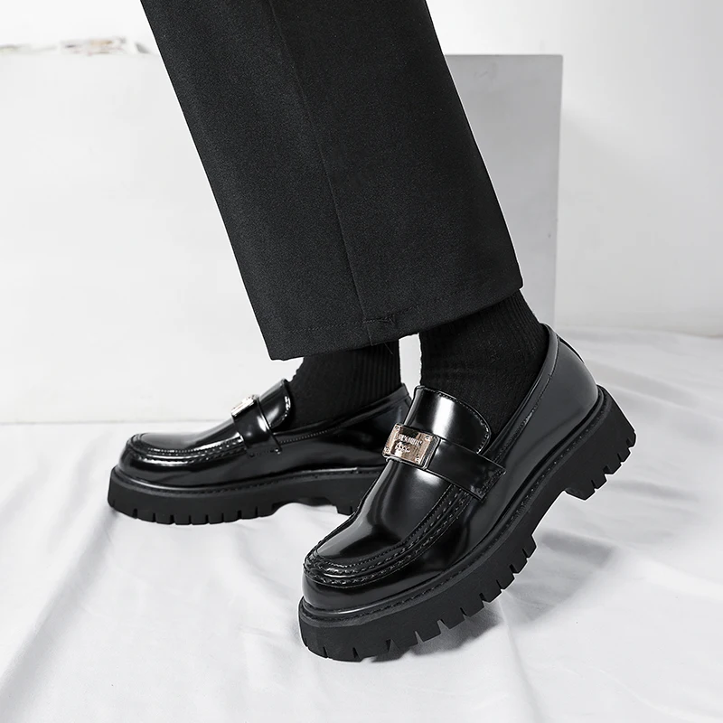 Platform-Loafers-Mens-Party-and-Business-Loafers-Thick-Soled-Men-Dress ...