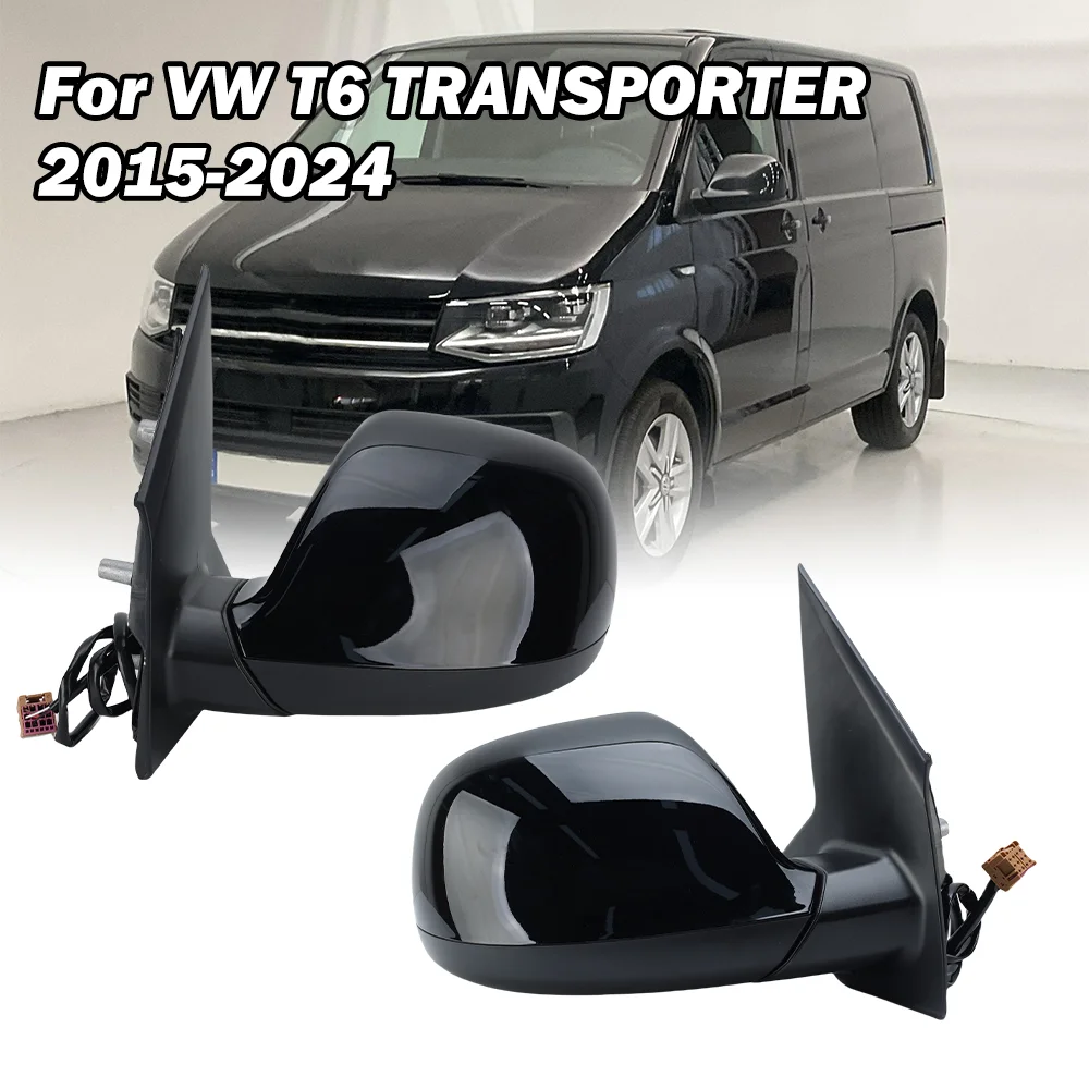 5 Wires Side Rearview Mirror Assembly For Volkswagen T6 TRANSPORTER ...