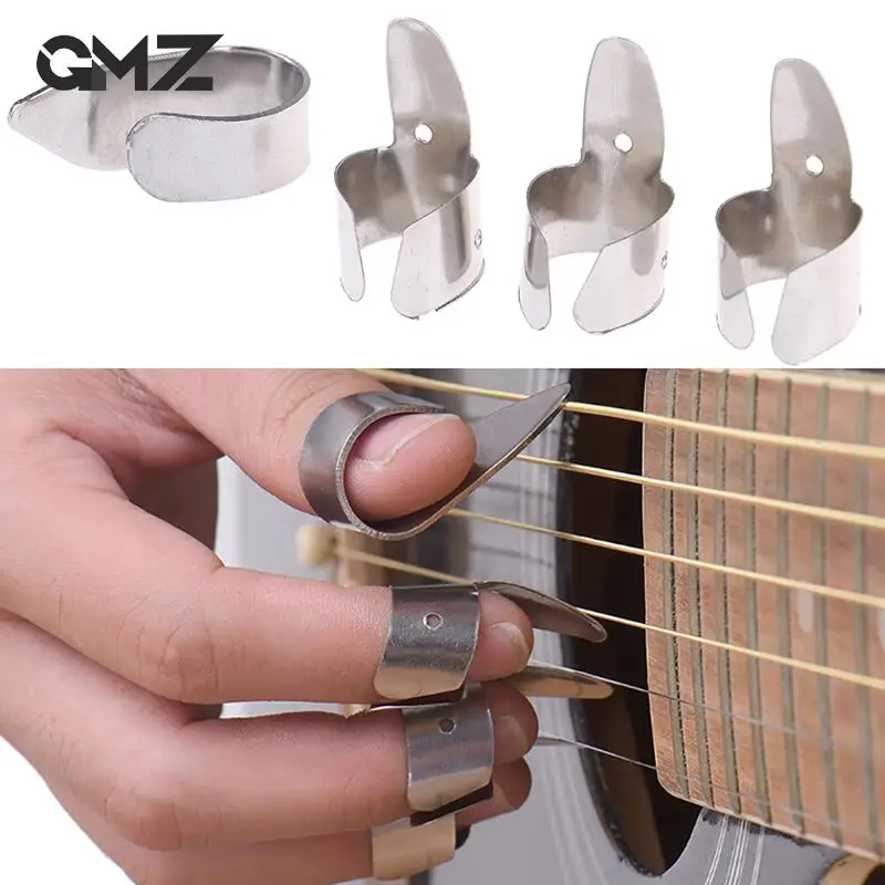 Metal Bass Guitar Plectrums Set | Metal Nail Guitar Picks | Guitar ...
