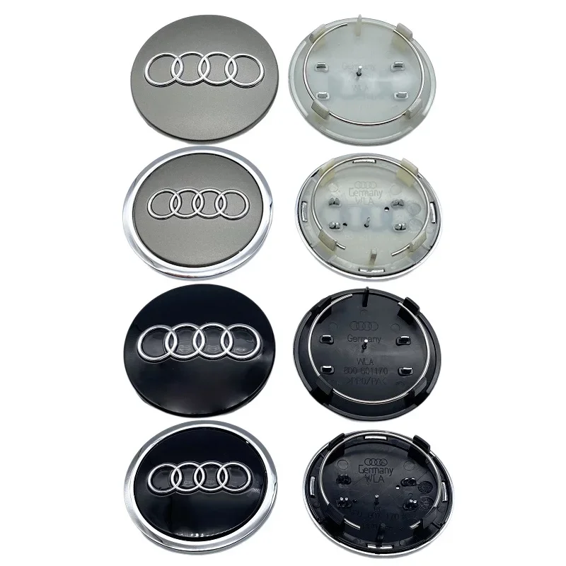 4pcs 60mm 61mm 68mm 69mm Car Styling Wheel Center Cap Hub Covers Badge ...