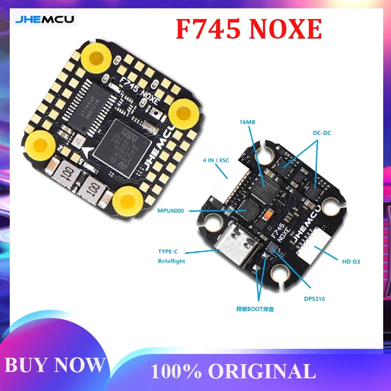 JHEMCU-F745-NOXE-Flight-Controller-BL32-45A-60A-4in1-ESC-3-6S-for-FPV ...
