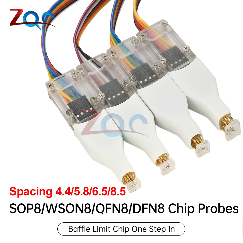 SOP8/WSON8/QDFN8 Microchip Surface mount Spring Needle Burning Read ...