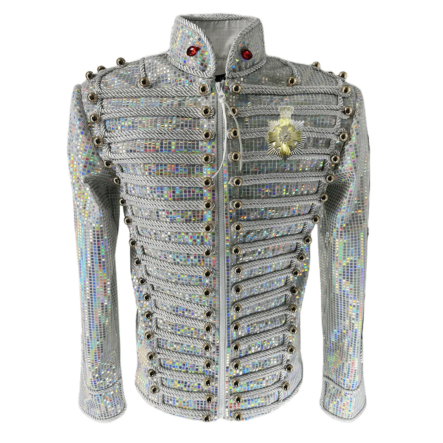 Chaqueta-hecha-a-mano-MJ-Michael-Jackson-prenda-de-vestir-Retro ...