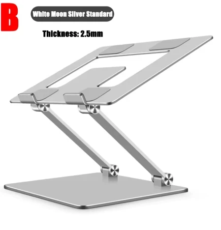 Ergonomic and Foldable Laptop Stand for Desk, Adjustable Riser, Fits ...