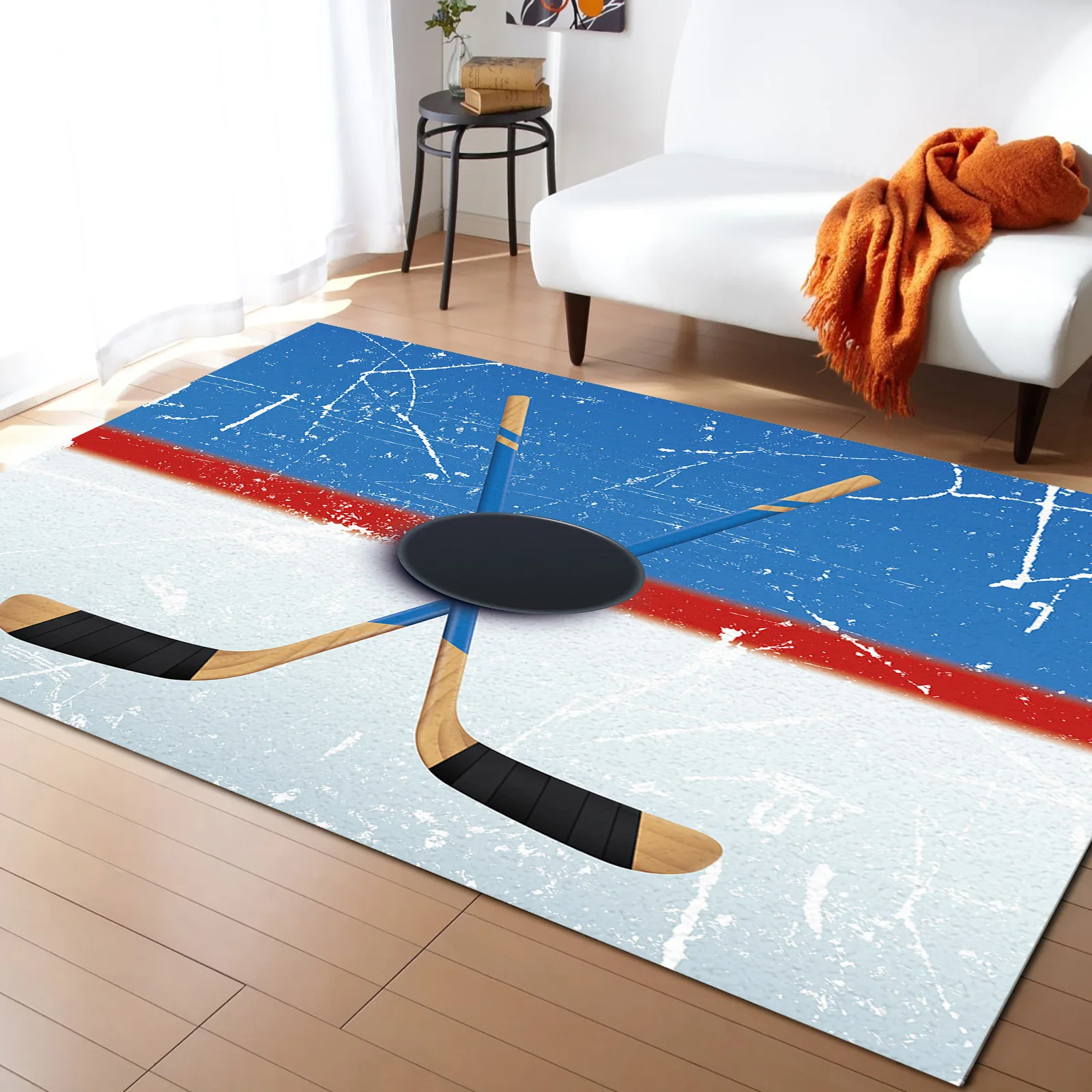Hockey Room Rug
