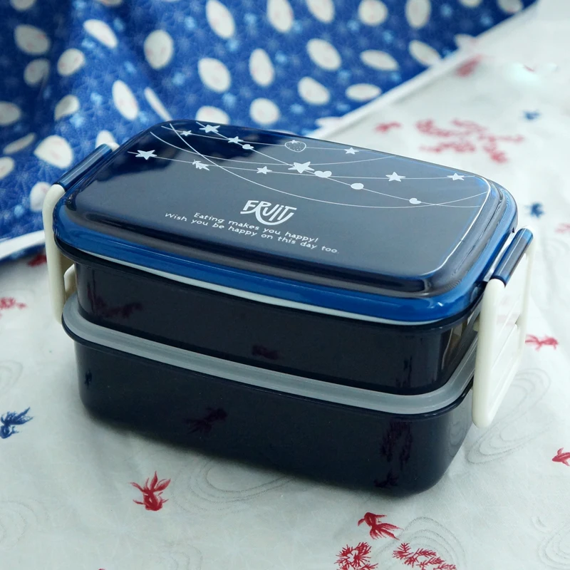 800ml-Double-Layer-Microwave-Bento-Box-Fitness-Lunch-Box-Cute-Kids ...